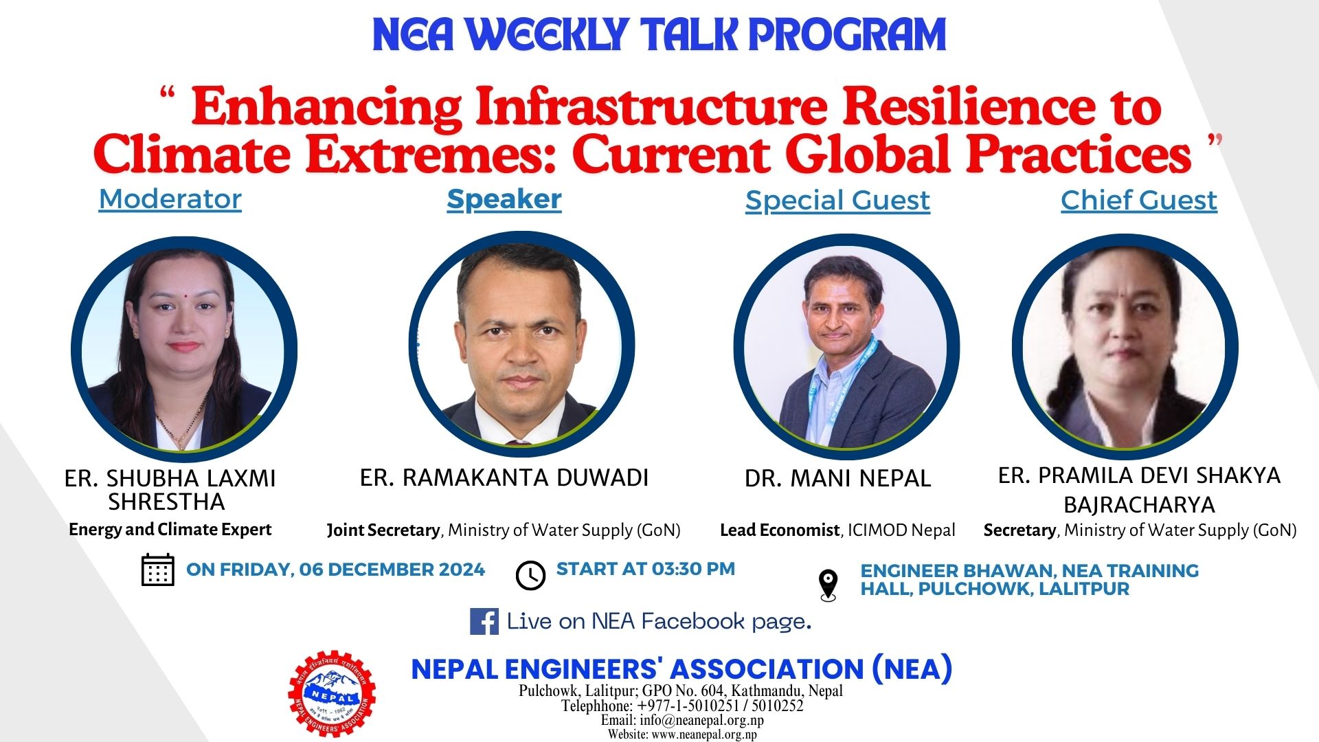 Enhancing Infrastructure Resilience to Climate Extremes: Current Global ...